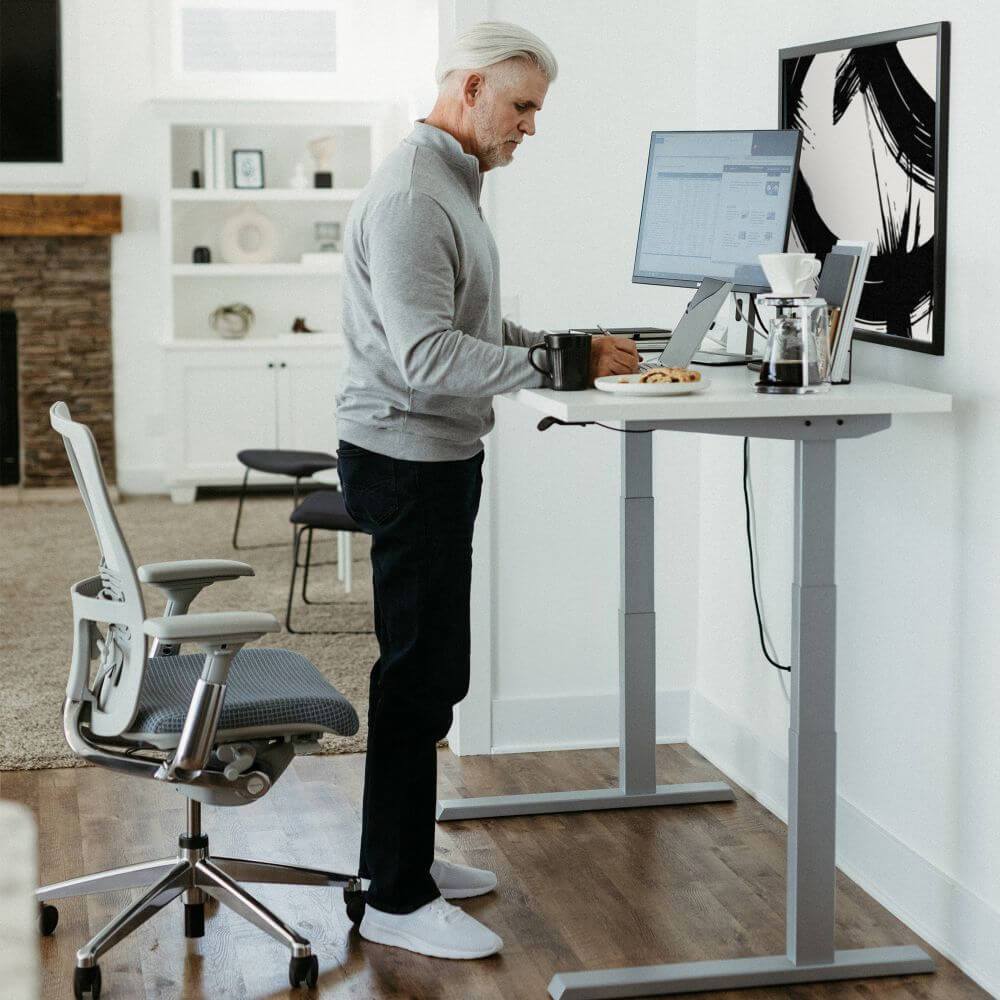 Haworth upside sit to stand desk store