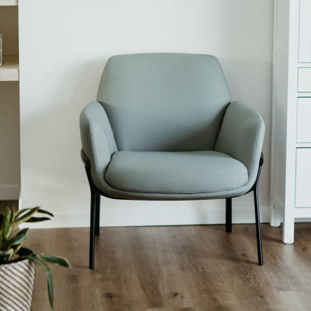 Poppy Lounge Chair with Basket Base - Haworth Store