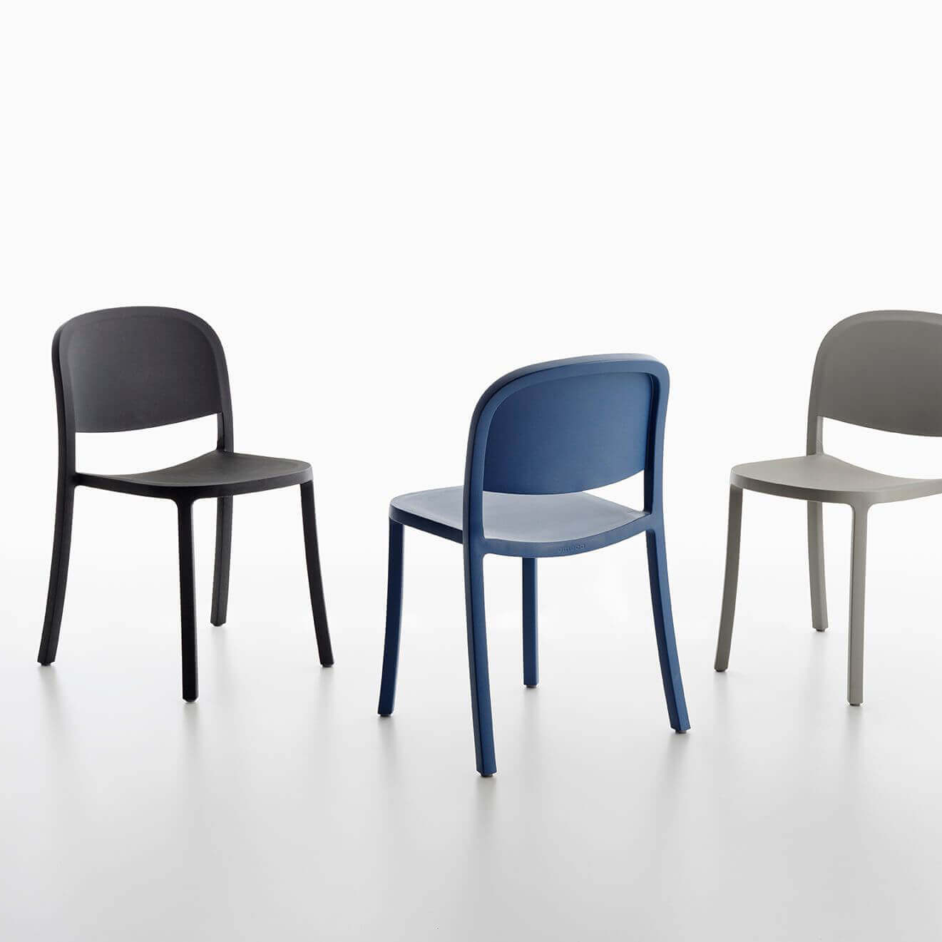 1 Inch Reclaimed- Stacking Chair