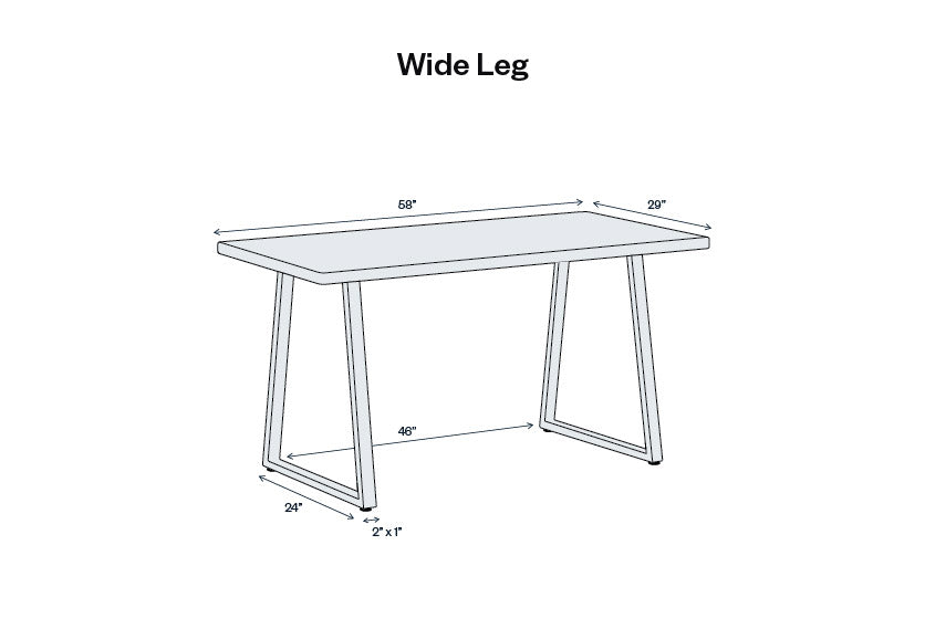 Elements Office Desk — Wood Top Desk by Haworth