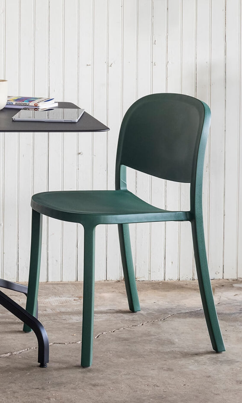 1 Inch Reclaimed- Stacking Chair