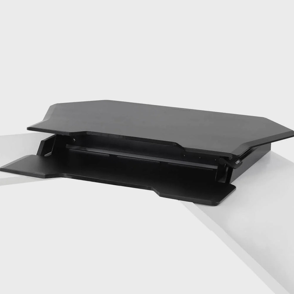 Ergotron WorkFit Corner Standing Desk Converter - Haworth Store