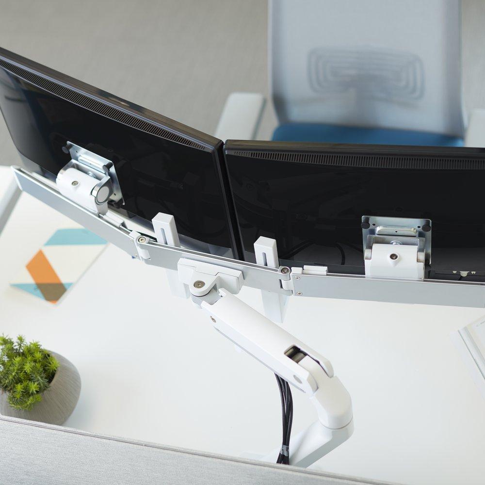 Ergotron LX Dual Direct Monitor Arm - Haworth Store