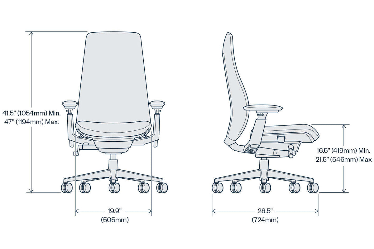 Fern Office Chair — Innovative Ergonomic Design by Haworth
