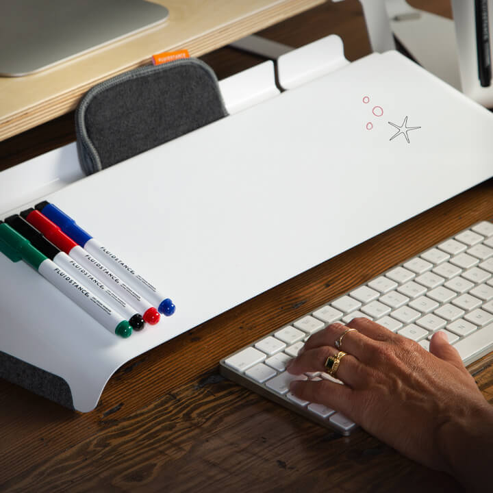 Slope™ Desk Whiteboard