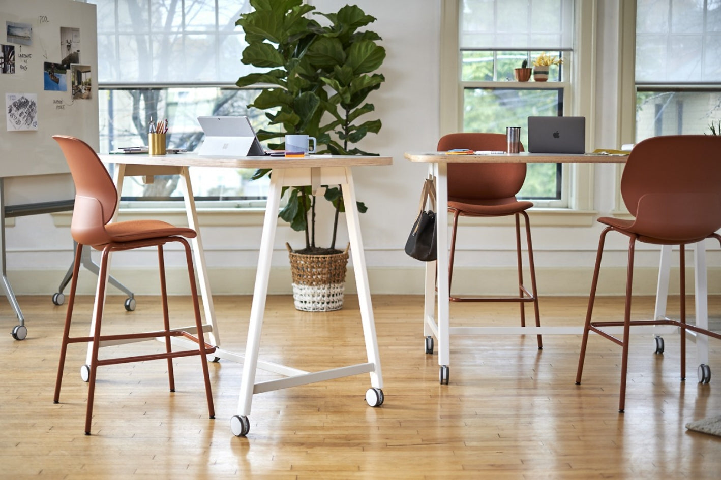 Maari Stool with 4-Leg Base - Haworth Store