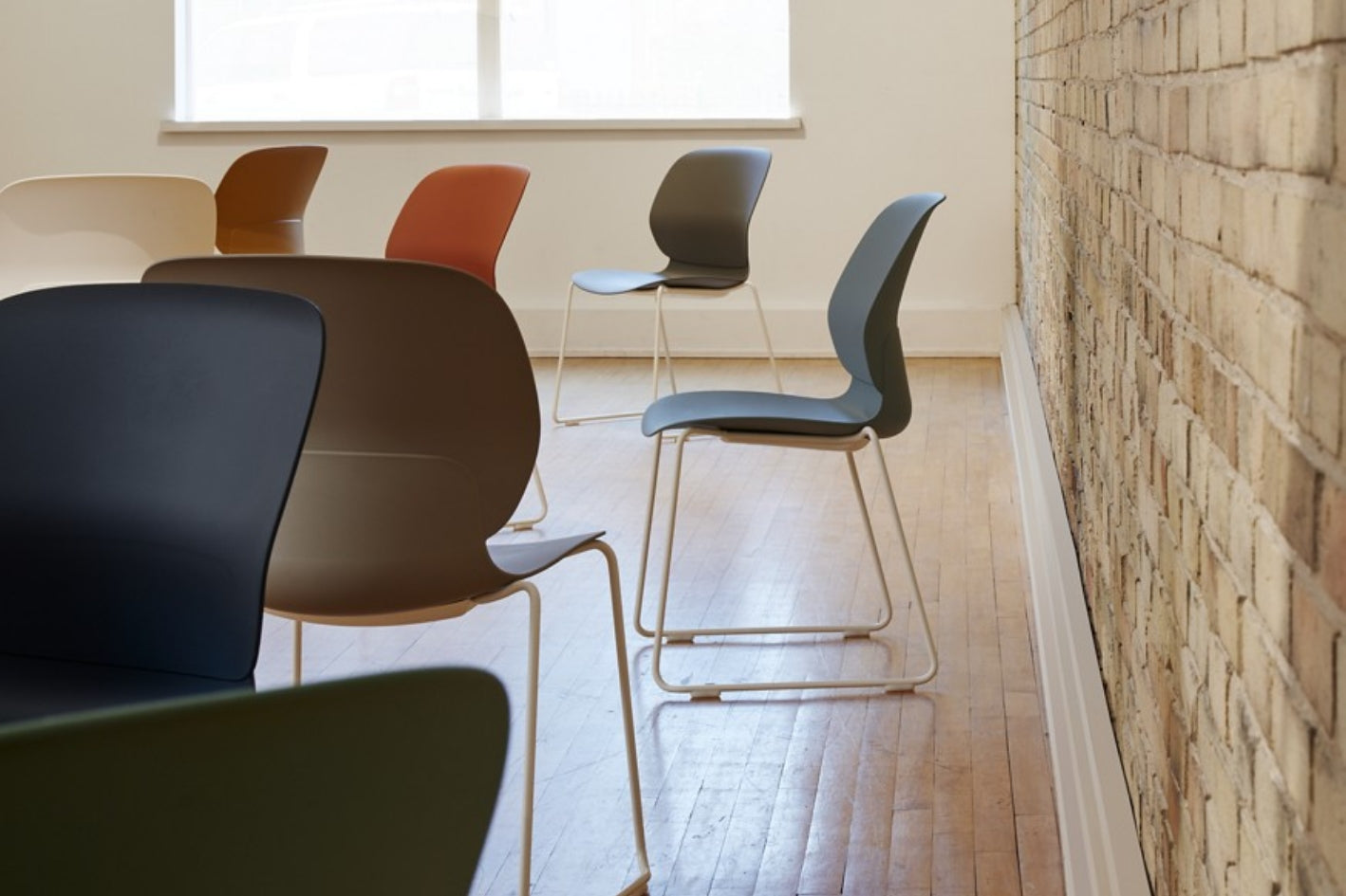 Maari Chair Sled Base - Haworth Store