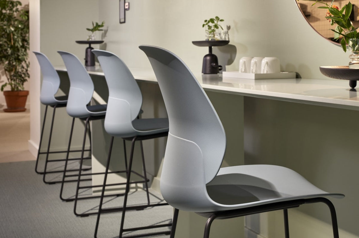 Maari Stool with Sled Base - Haworth Store