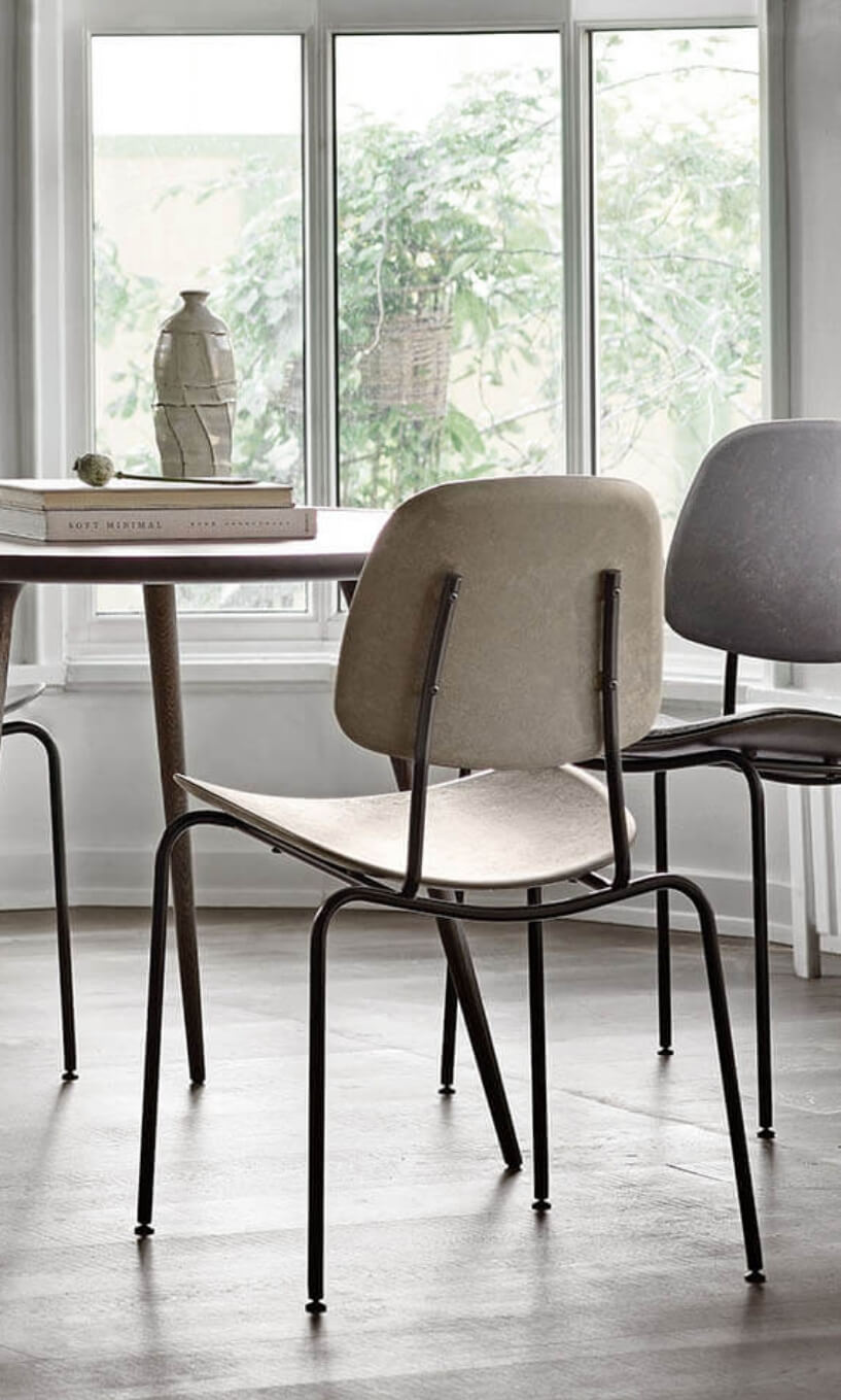 Mater Compound Dining Chair - Sustainable & Stylish