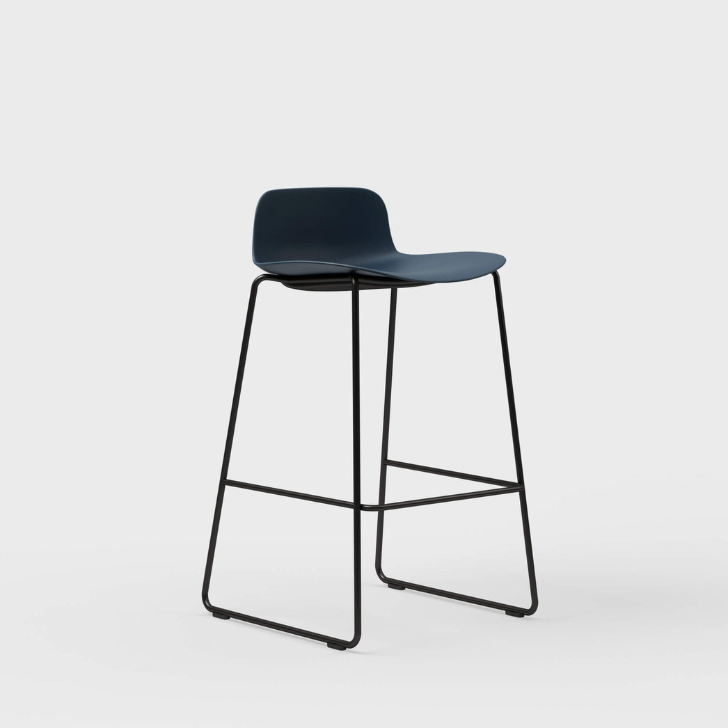 Maari Stool with Sled Base - Haworth Store