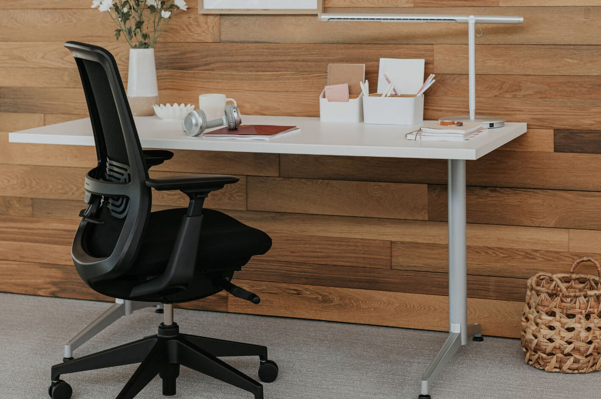 Soji Mesh and Leather Office Chairs | Haworth Store