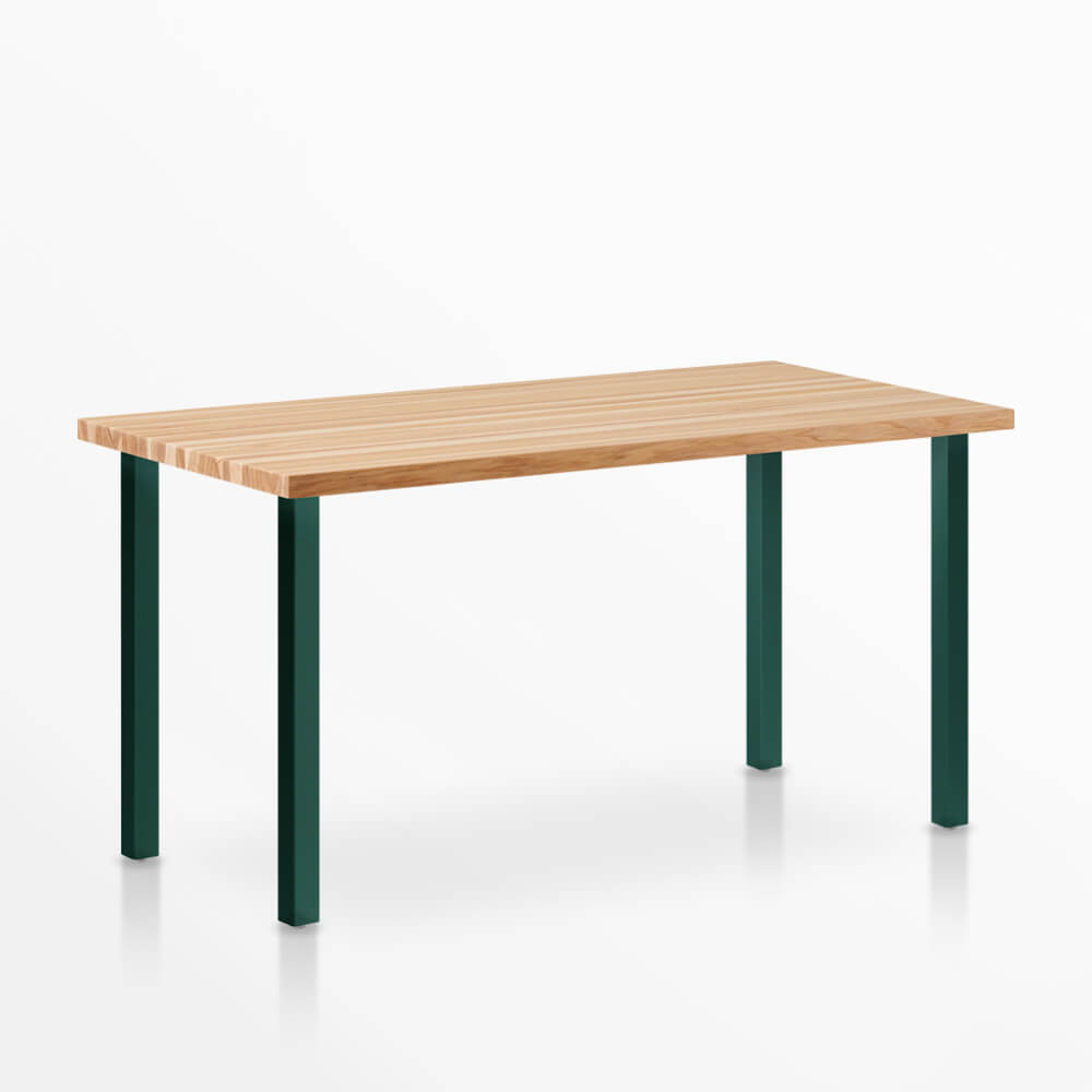 Elements Wood Top Skinny Leg Desk