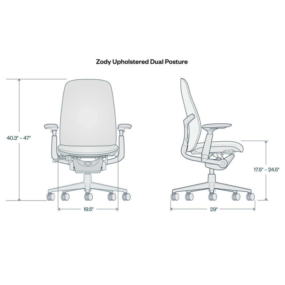 Zody Upholstered Office Chair